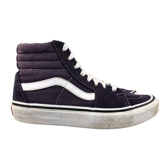 Vans | Shoes | Vans Unisex Size 45m 6w Sk8hi Purple Laceup High Top ...